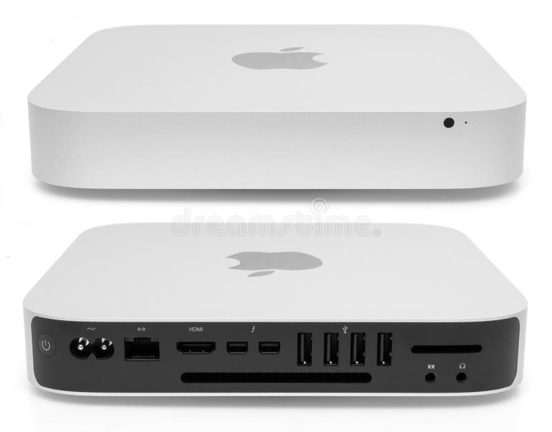 Mac mini computer editorial photo. Image of mini, close - 46251061