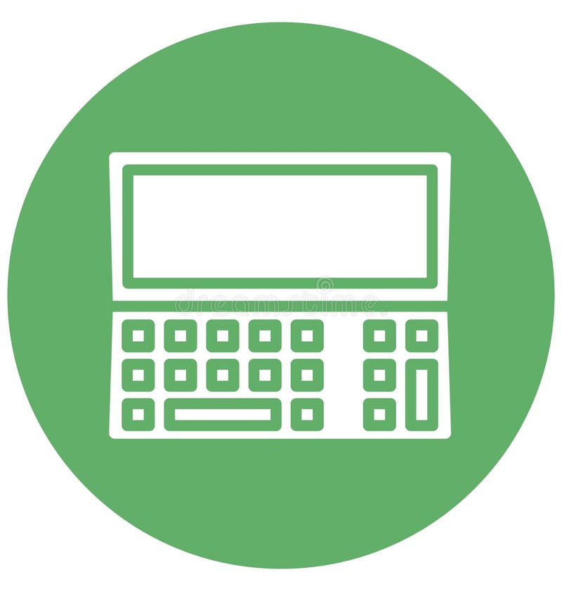 Mini computer icon stock vector. Illustration of icon - 219956841