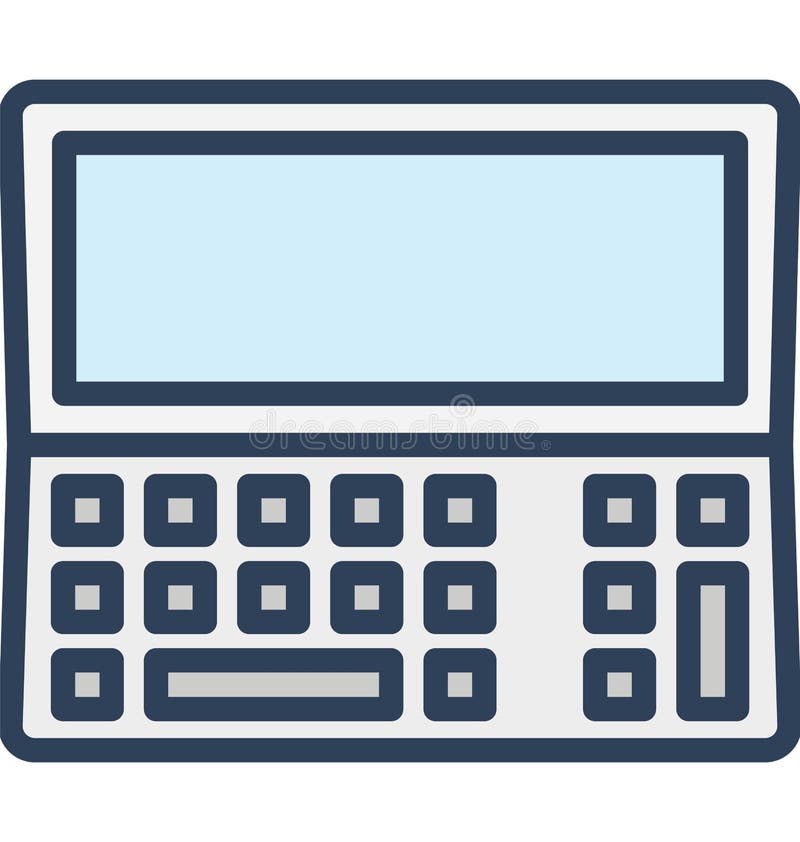 Mini computer icon stock vector. Illustration of desktop - 11865286