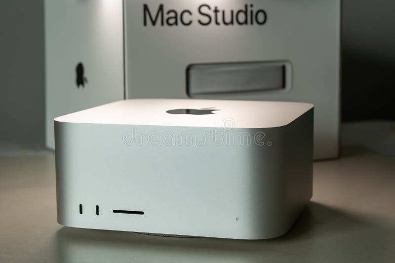 Mac Studio, a Desktop Computer from Apple Editorial Photo - Image of ...
