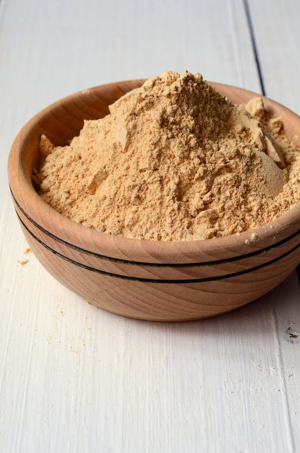 Maca root powder stock photo. Image of acids, ginseng - 64624658