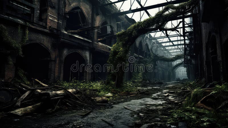 Macabre Dark Architecture Background Stock Photo - Image of background ...