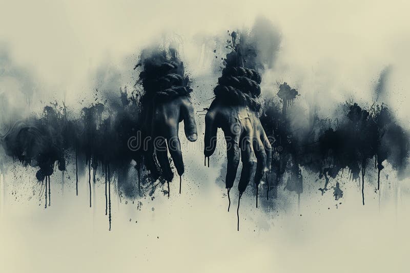 A Macabre Hand, Its Bones Exposed and Blackened, Extends from the ...