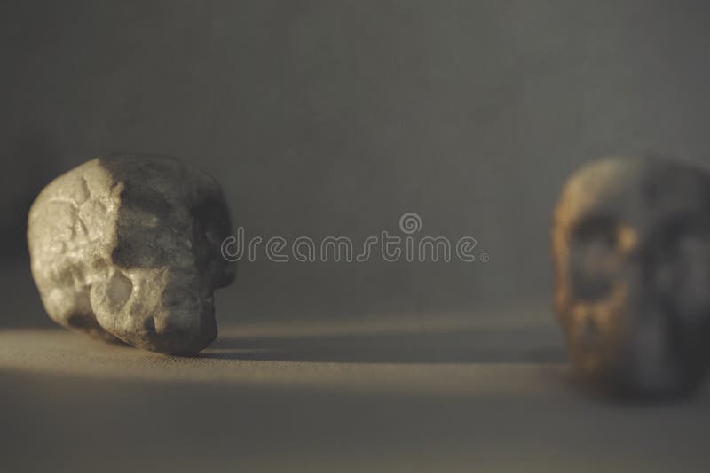 Macabre Skulls Symbol of Death and Mystery Stock Photo - Image of evil ...