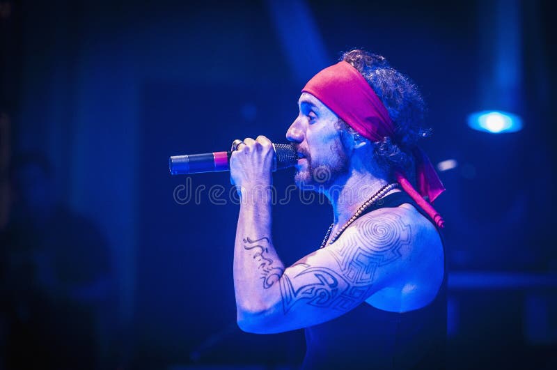 Macaco Performs at the Hard Rock Rocks La Merce Editorial Image - Image ...