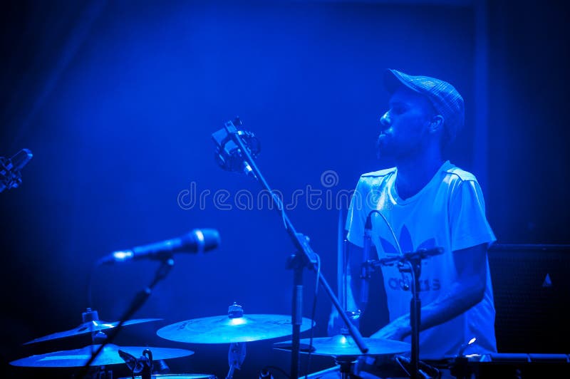 Macaco Performs Hard Rock Rocks La Merce Editorial Photo - Image of ...