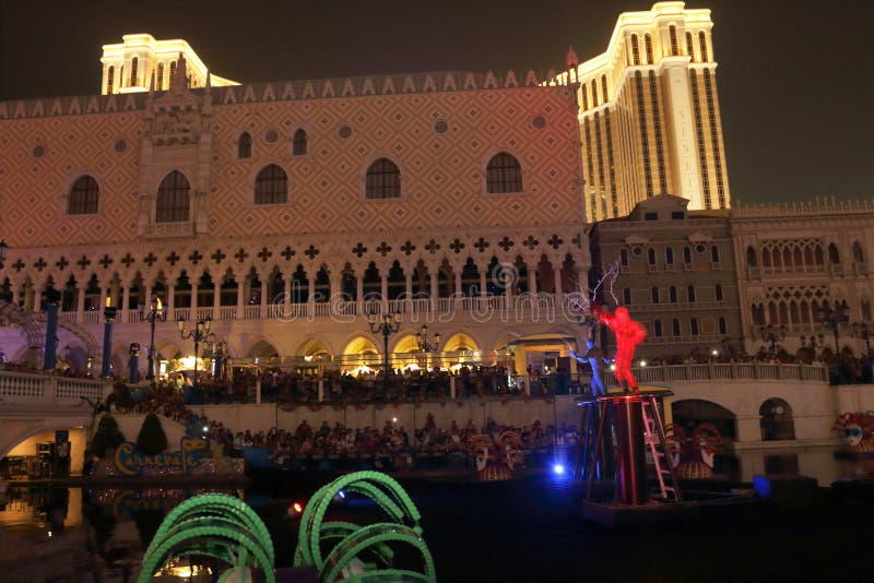 Macao: El Carnevale Veneciano 2014 Foto de archivo editorial - Imagen ...