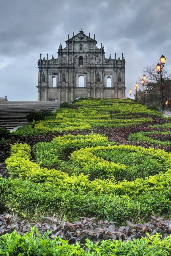 Macao scenery stock image. Image of history, journey - 15343231