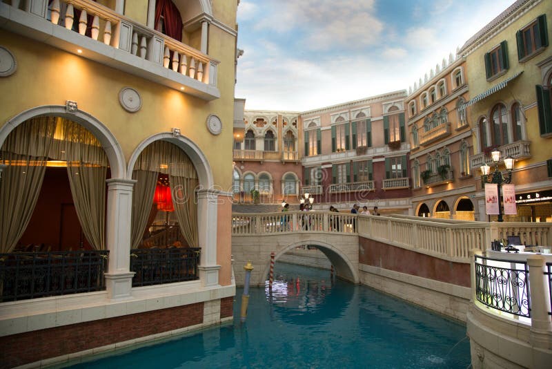 MACAO - 29 OCT: the Venetian Macao Resort Hotel in Macao on 29 O ...