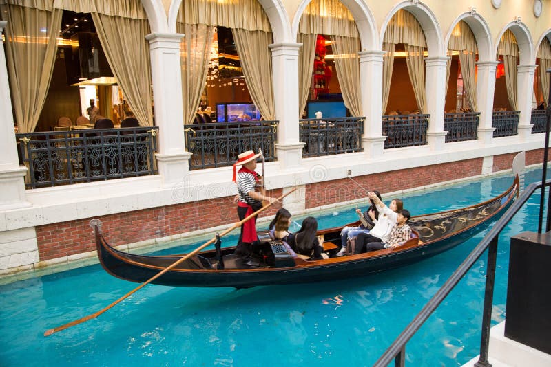 MACAO - 29 OCT: the Venetian Macao Resort Hotel in Macao on 29 O ...