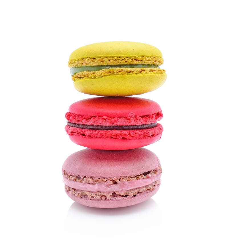 Pile de macarons image stock. Image du couleur, france - 35258605