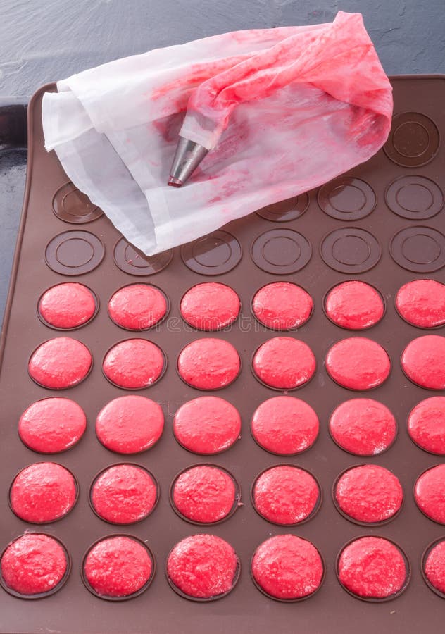 Macaron ingredients stock photo. Image of mixing, macaron - 39928170