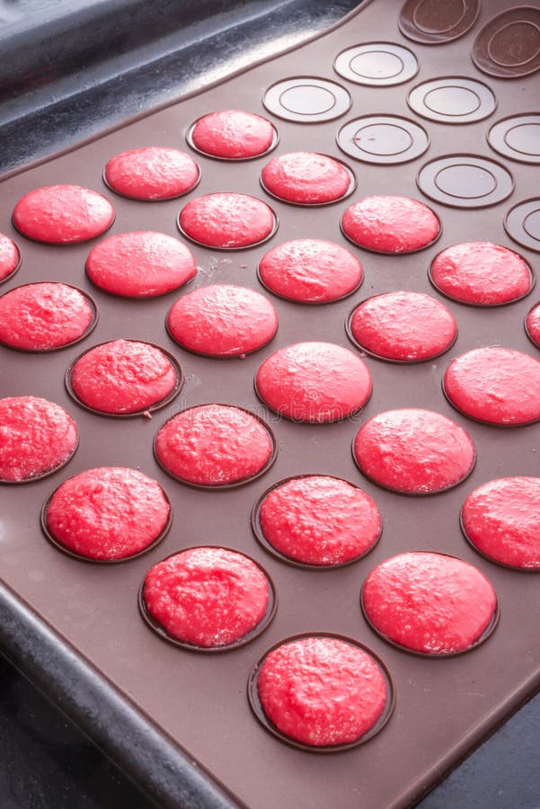 Macaron ingredients stock photo. Image of mixing, macaron - 39928170