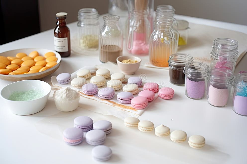 Macaron-making Workshop, with Step-by-step Instructions and Helpful ...