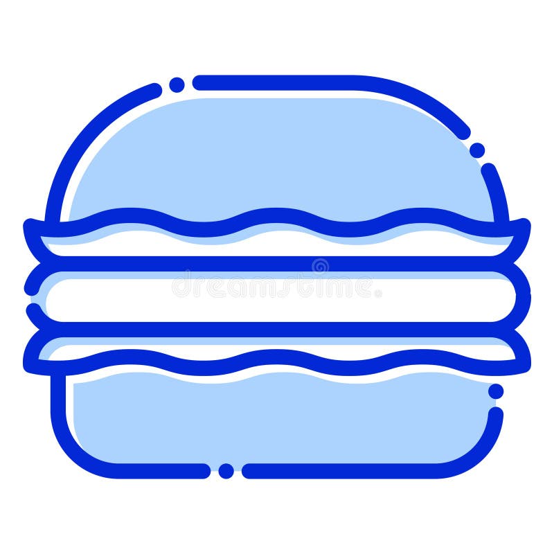 Macaron, Sweet, Desert, French Fully Editable Vector Icons Stock ...