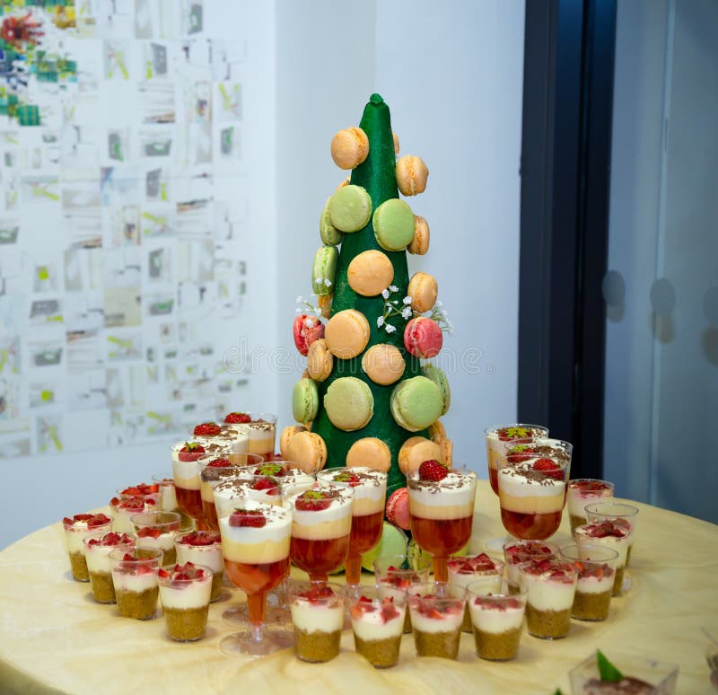 Macaron tree stock photo. Image of macaroon, background - 85902466