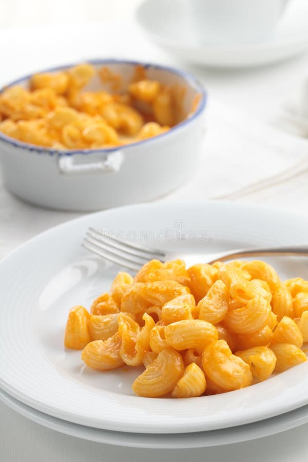Macaroni cheese stock image. Image of dinner, yellow - 17940443