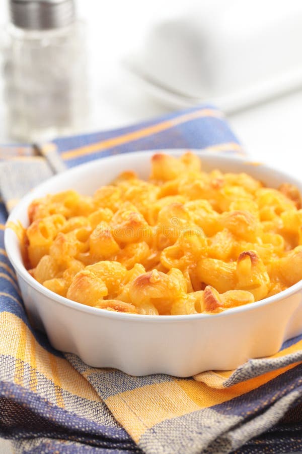 Macaroni cheese stock image. Image of dinner, yellow - 17940443