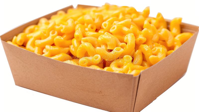 Macaroni and Cheese Box stock photo. Image of cheese - 374125572