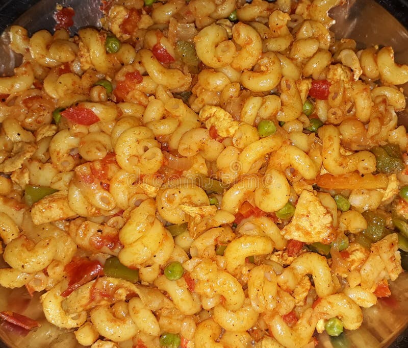 Macaroni Fresh Fry Delicious Stock Image - Image of pakistan, tasty ...