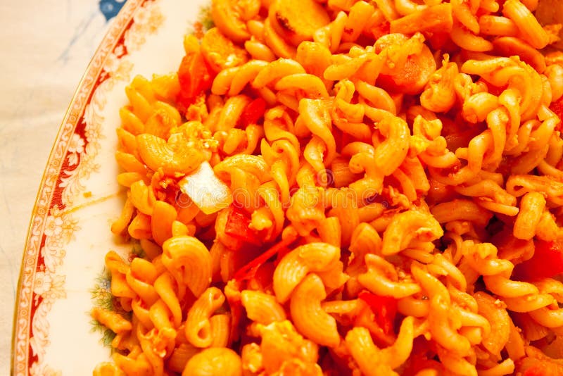 Rice with tomato stock photo. Image of served, food, cooking - 11715274