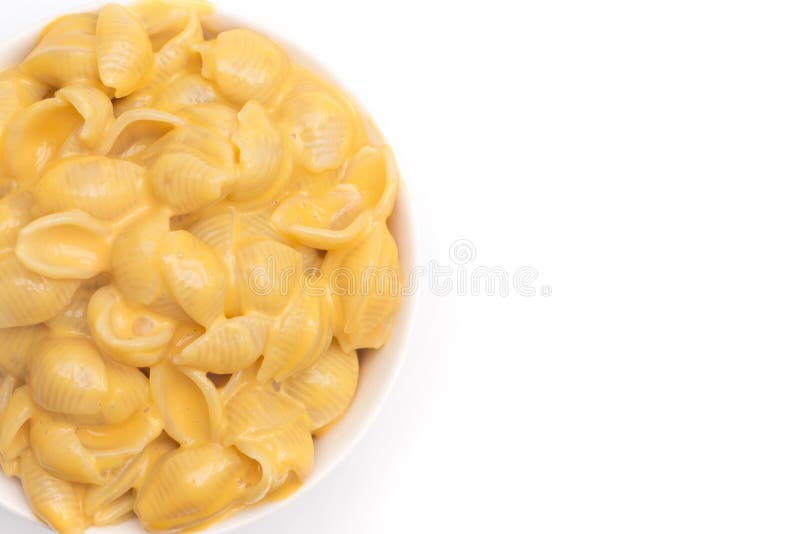 Macaroni Shells and Cheese stock photo. Image of luscious - 120514566