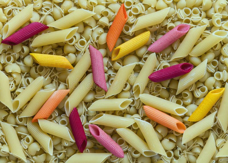 Macaroni. Texture stock photo. Image of cavatelli, types - 41993118