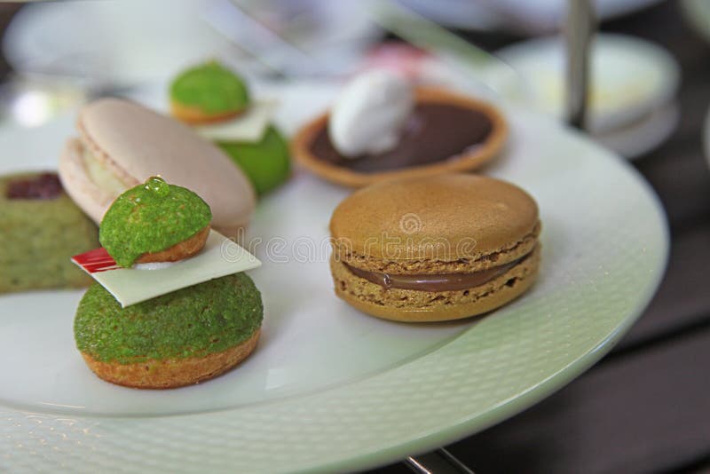 Macarons stock photo. Image of snack, pink, french, orange - 44481362