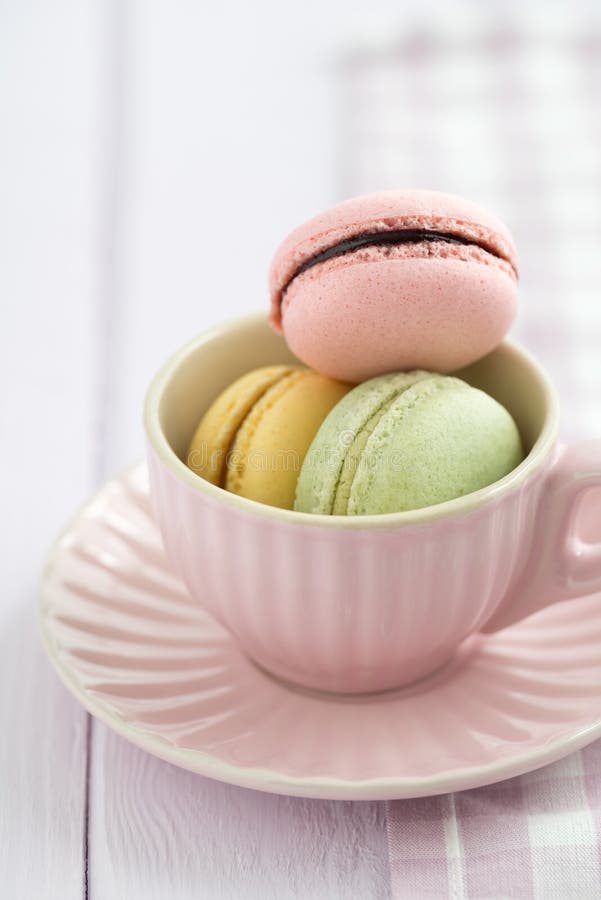 Macarons stock photo. Image of macaroons, dessert, food - 49709322