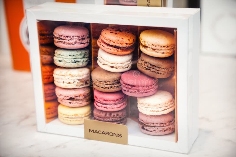 Macarons stock photo. Image of confectionery, bakery - 101976006