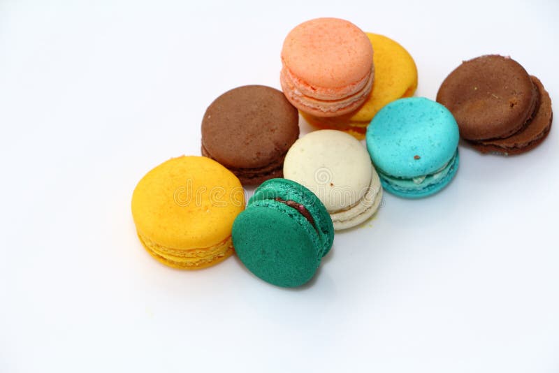 Macarons sweet bakery stock image. Image of delicious - 57925351
