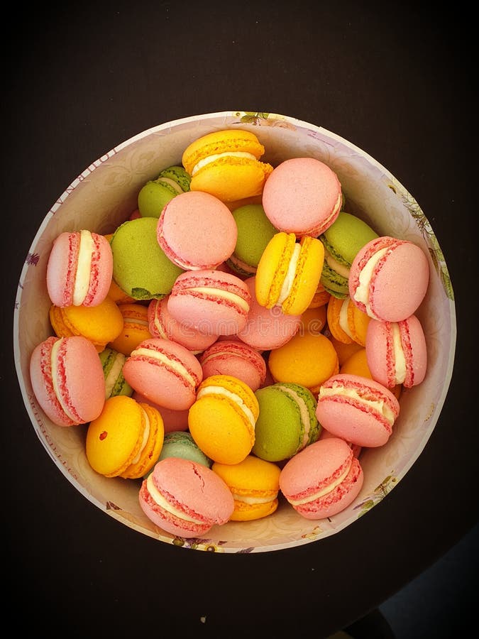Macarons Sweets Candy Bar Colorful Stock Image - Image of candy, sweets ...