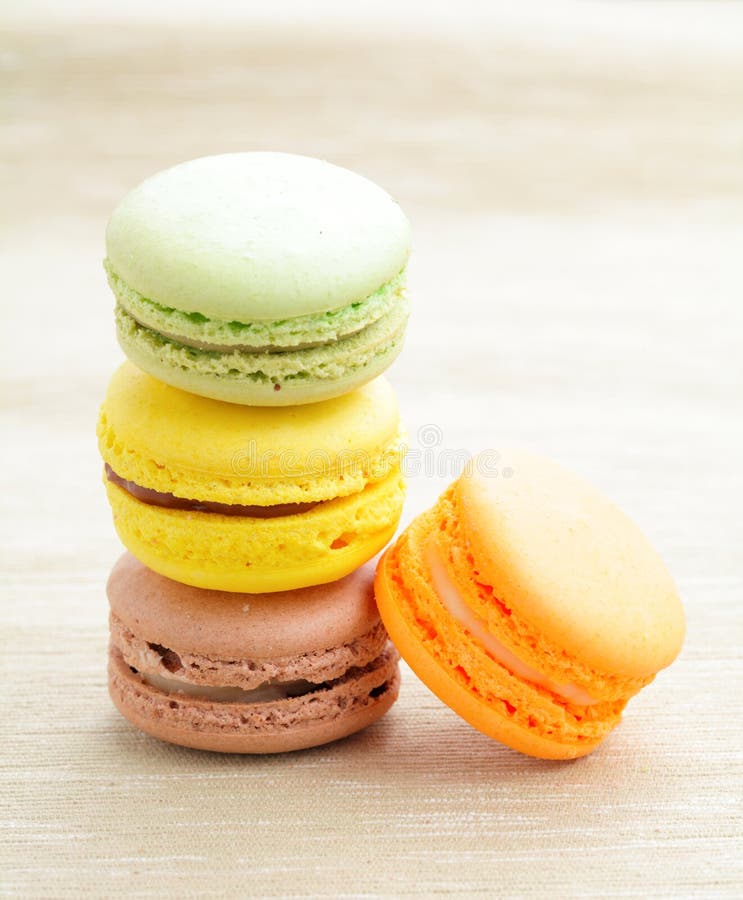 Macaroon stock image. Image of meringue, food, candy - 26181067