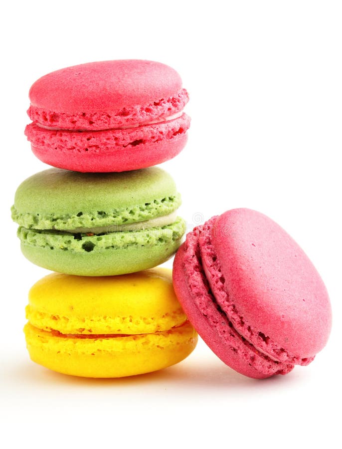 Macaroon stock image. Image of coffee, baked, biscuit - 23643827
