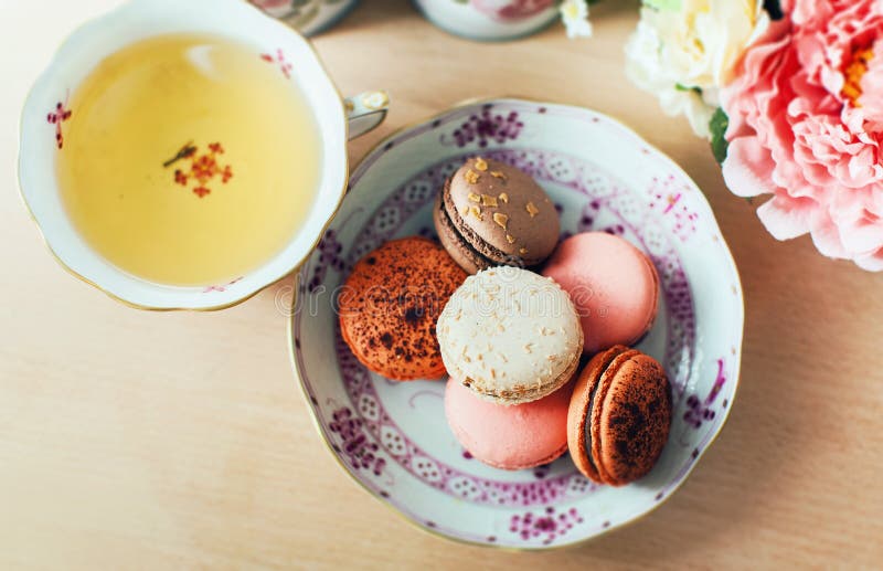 Macaroon stock image. Image of eating, baked, food, close - 50293731