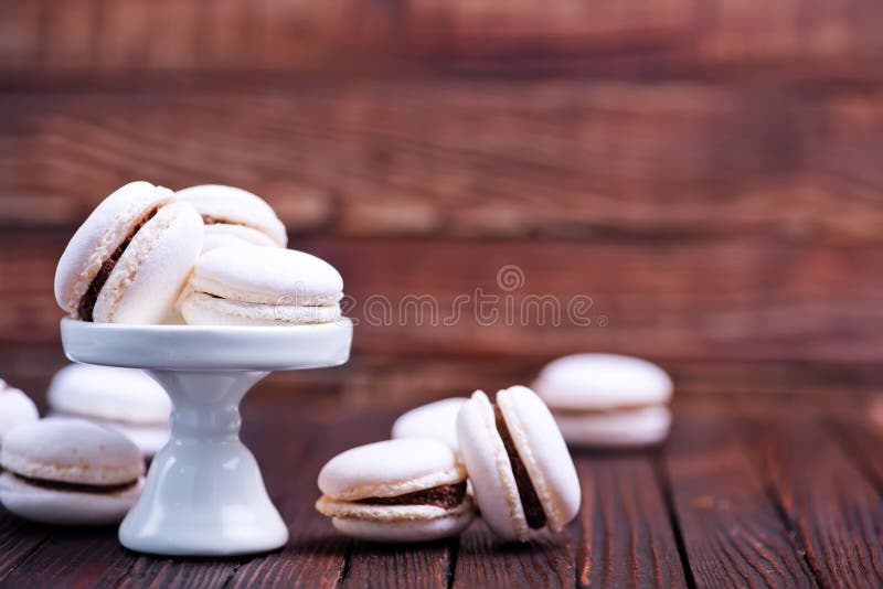 Macaroon stock image. Image of cream, flavor, gourmet - 66005149