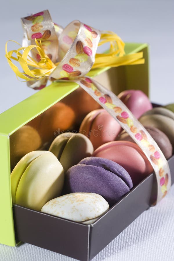 Macaroons stock image. Image of raspberry, smooth, perfume - 25391117