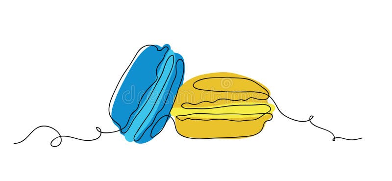 Cookie Continuous Line Drawing Stock Illustrations – 84 Cookie ...