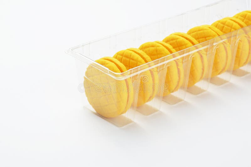 Macaroons in Plastic Package Stock Image - Image of vibrant, baked ...