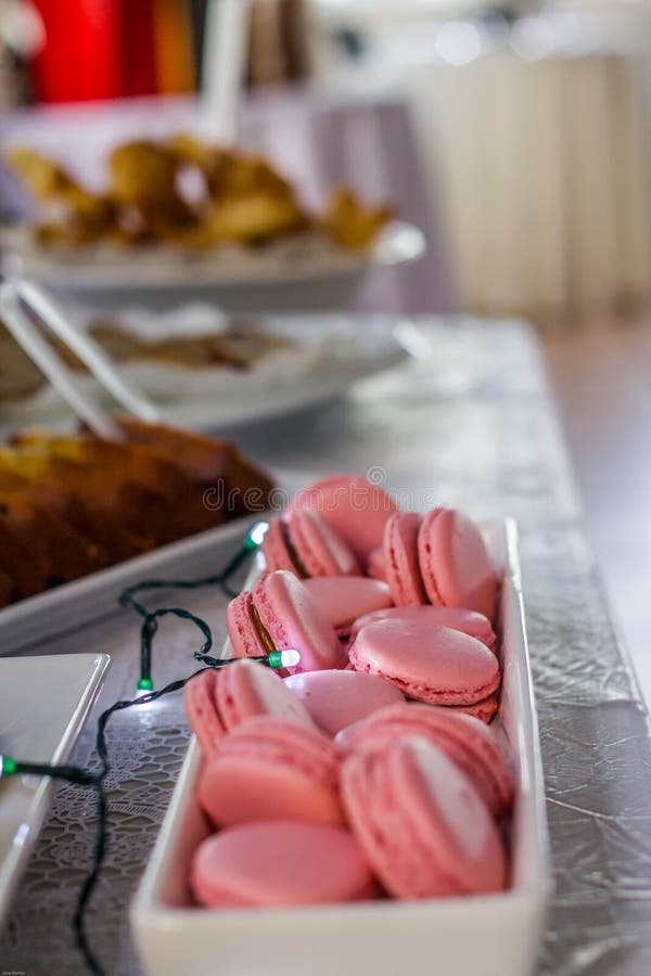 Macaroons stock image. Image of buffet, macaroons, cake - 66411729