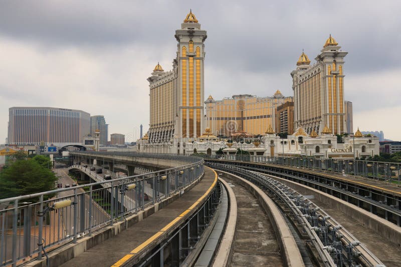 Macau Light Rapid Transit (MLRT) Taipa Line. Editorial Photo - Image of ...