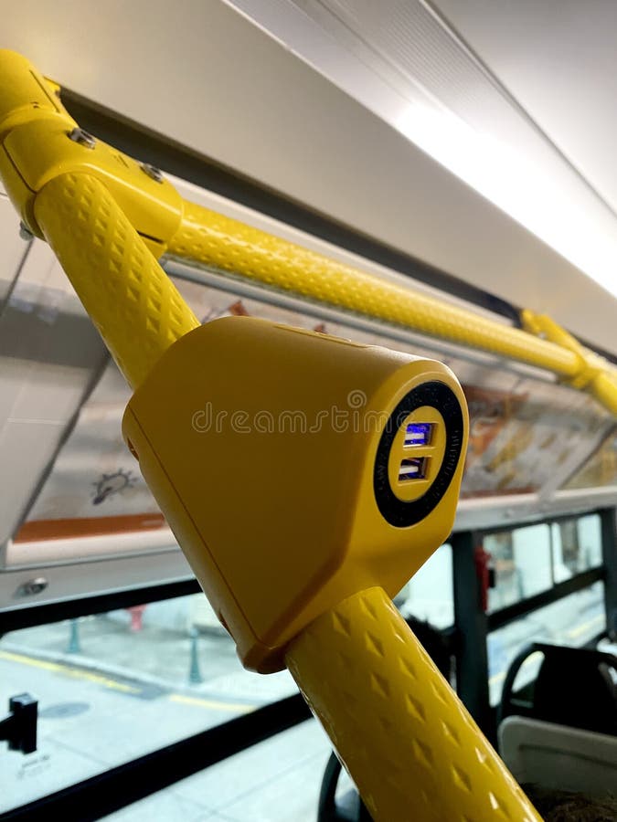 Macau Bus USB Mobile Phone Battery Plug Charging Station Self Help ...