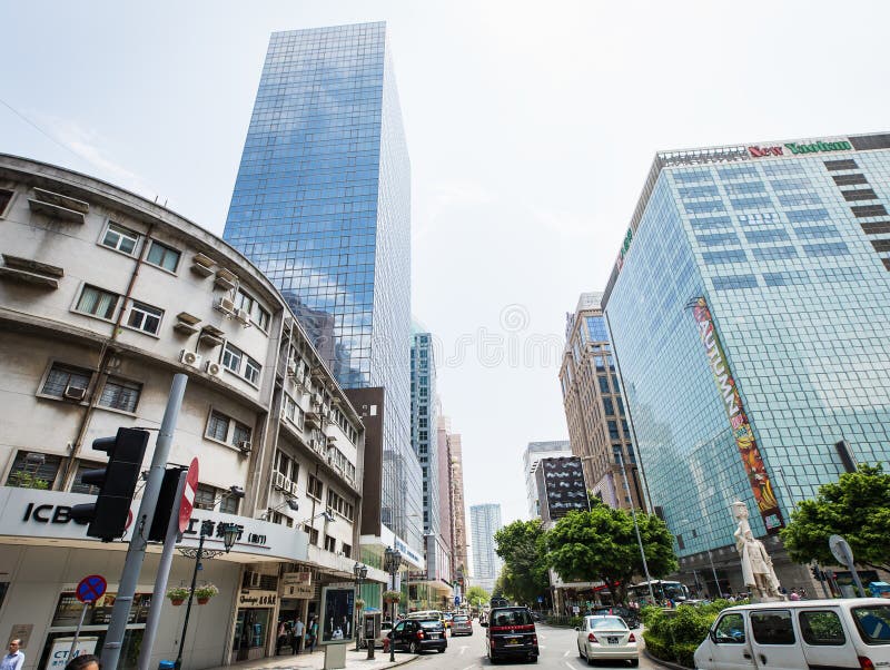 Macau - Circa September 2013 Editorial Stock Image - Image of house ...