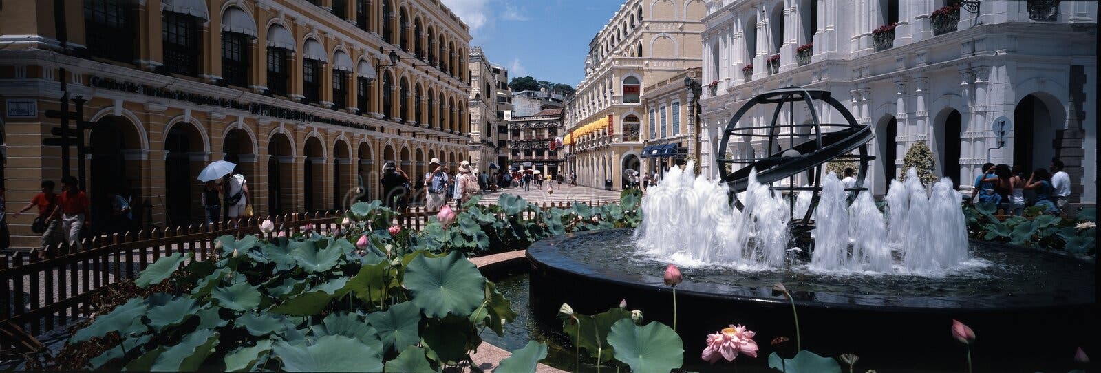 Macau city stock image. Image of colonial, cloudscape - 6169537