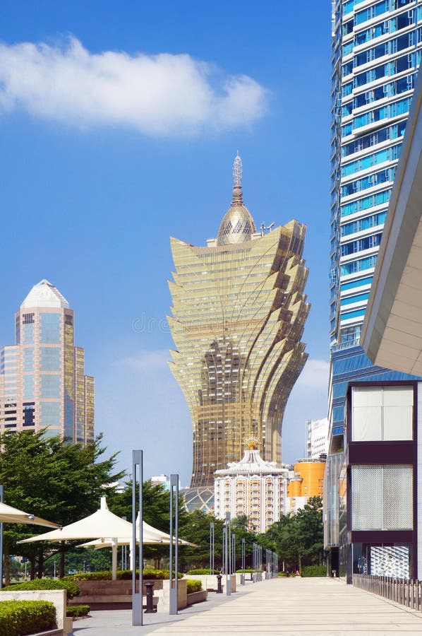 Macau city street view stock photo. Image of city, landmark - 67598120