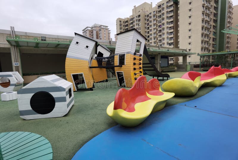 Macau Coloane Seac Pai Van Garden Public Community Space Interior ...