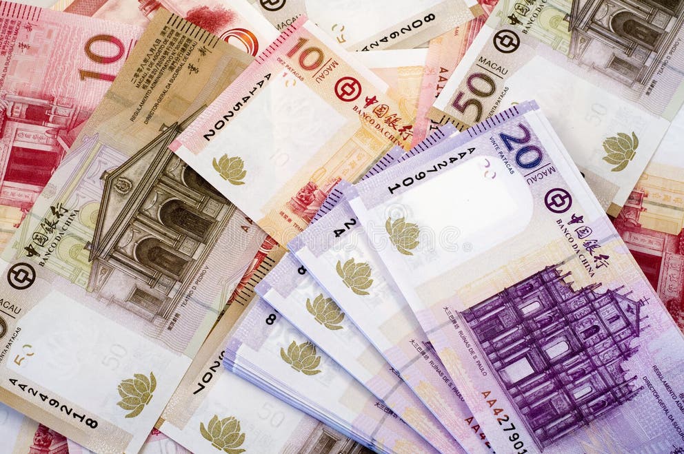 Macau dollar (patacas) stock image. Image of expensive - 9956891