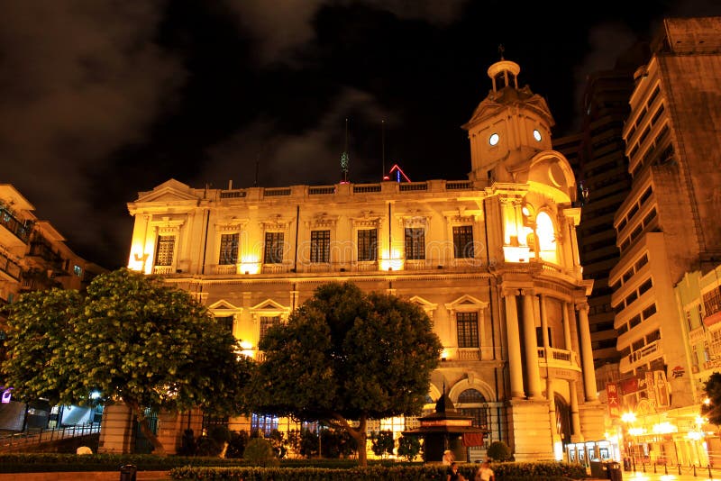 Macau General Post Office Heritage Building, Macau, China Editorial ...