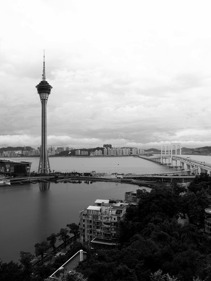 Macau landscape stock image. Image of macau, landmark - 35852161