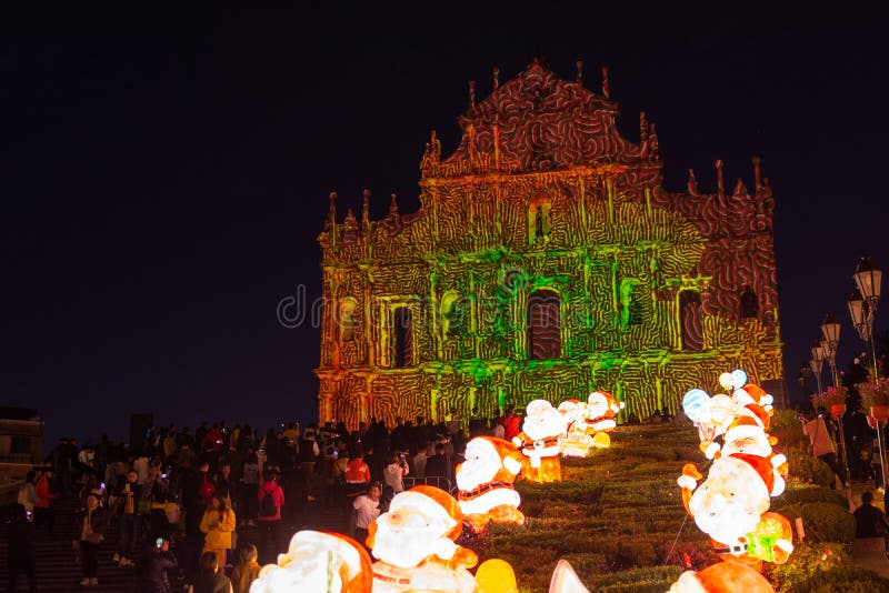 Macau Light Festival - Dreamstime